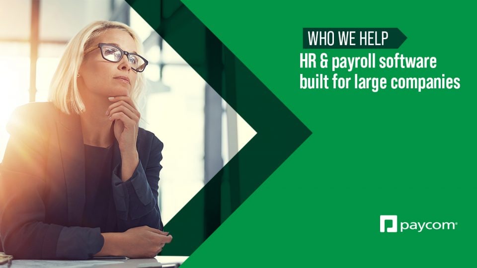 Enterprise Payroll Software | Top Rated Enterprise Payroll | Paycom
