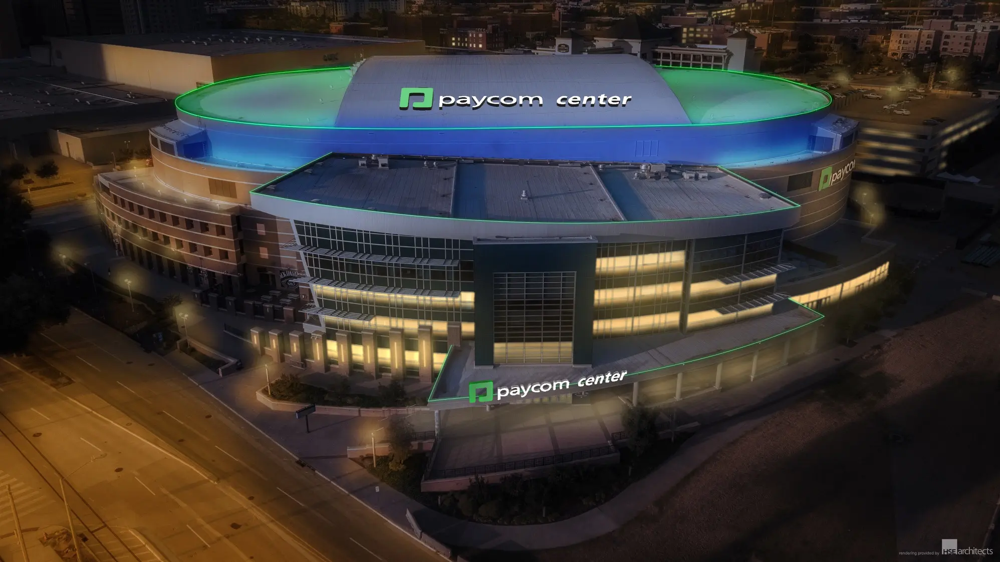 THUNDER, PAYCOM ANNOUNCE 15-YEAR ARENA NAMING RIGHTS AGREEMENT Downtown ...
