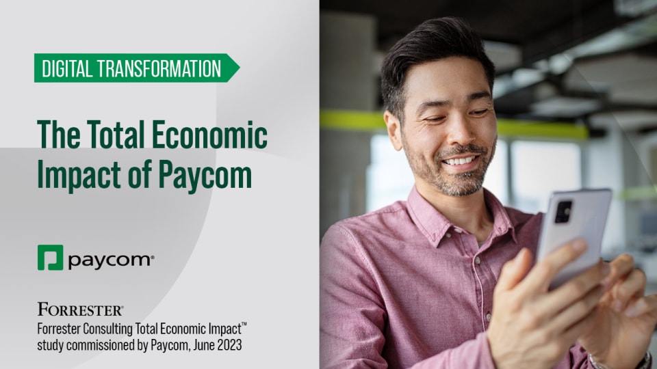 Infographic: The Total Economic Impact™ of Paycom | Paycom