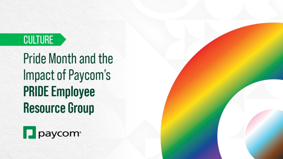 Pride Month and the Impact of Paycom’s PRIDE Employee Resource Group ...