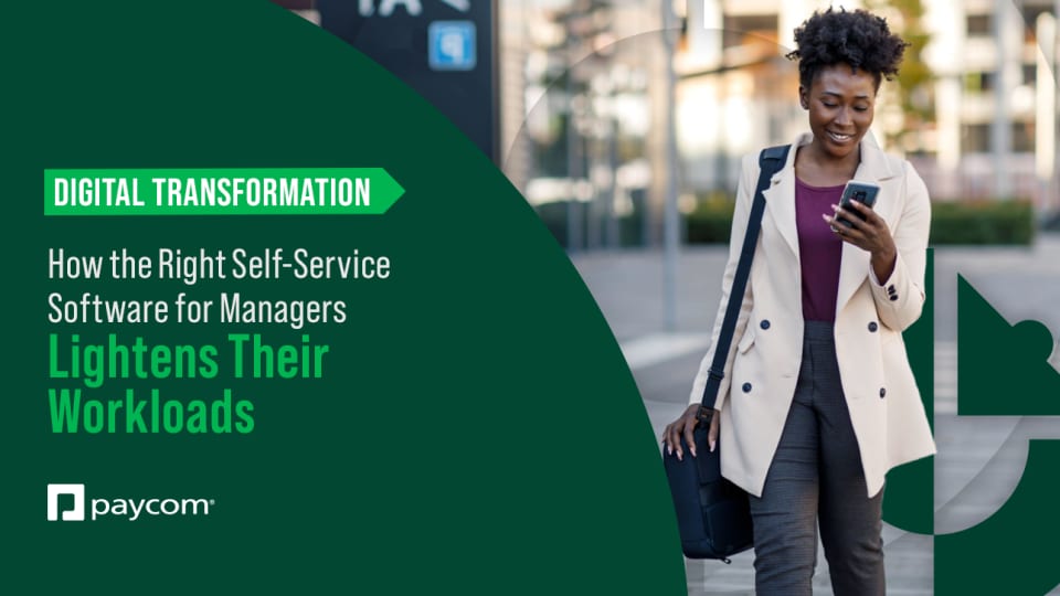 Benefits of Manager Self-Service Software | Paycom Blog