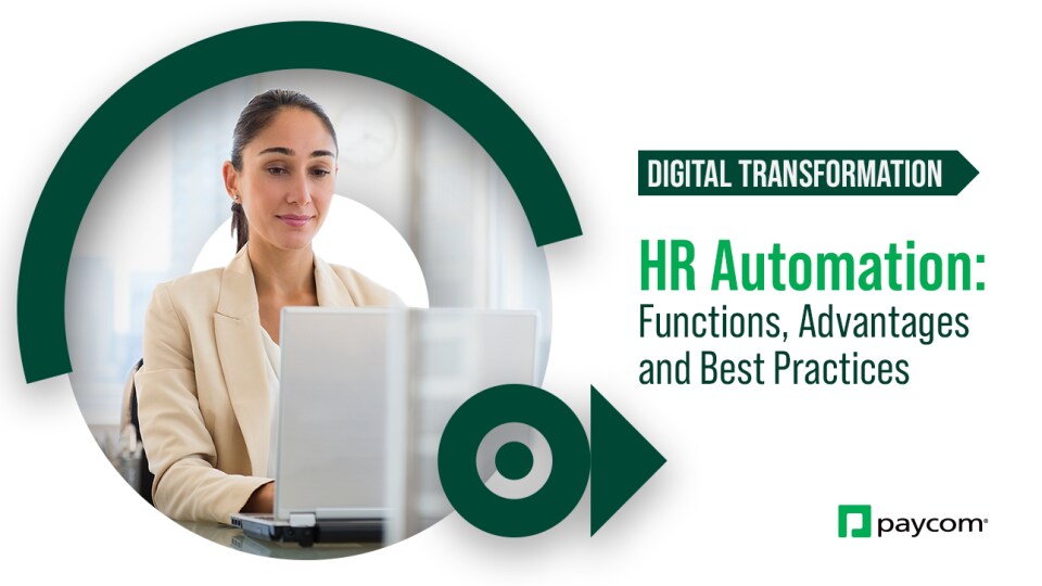 HR Automation: Functions, Advantages and Best Practices | Paycom Blog