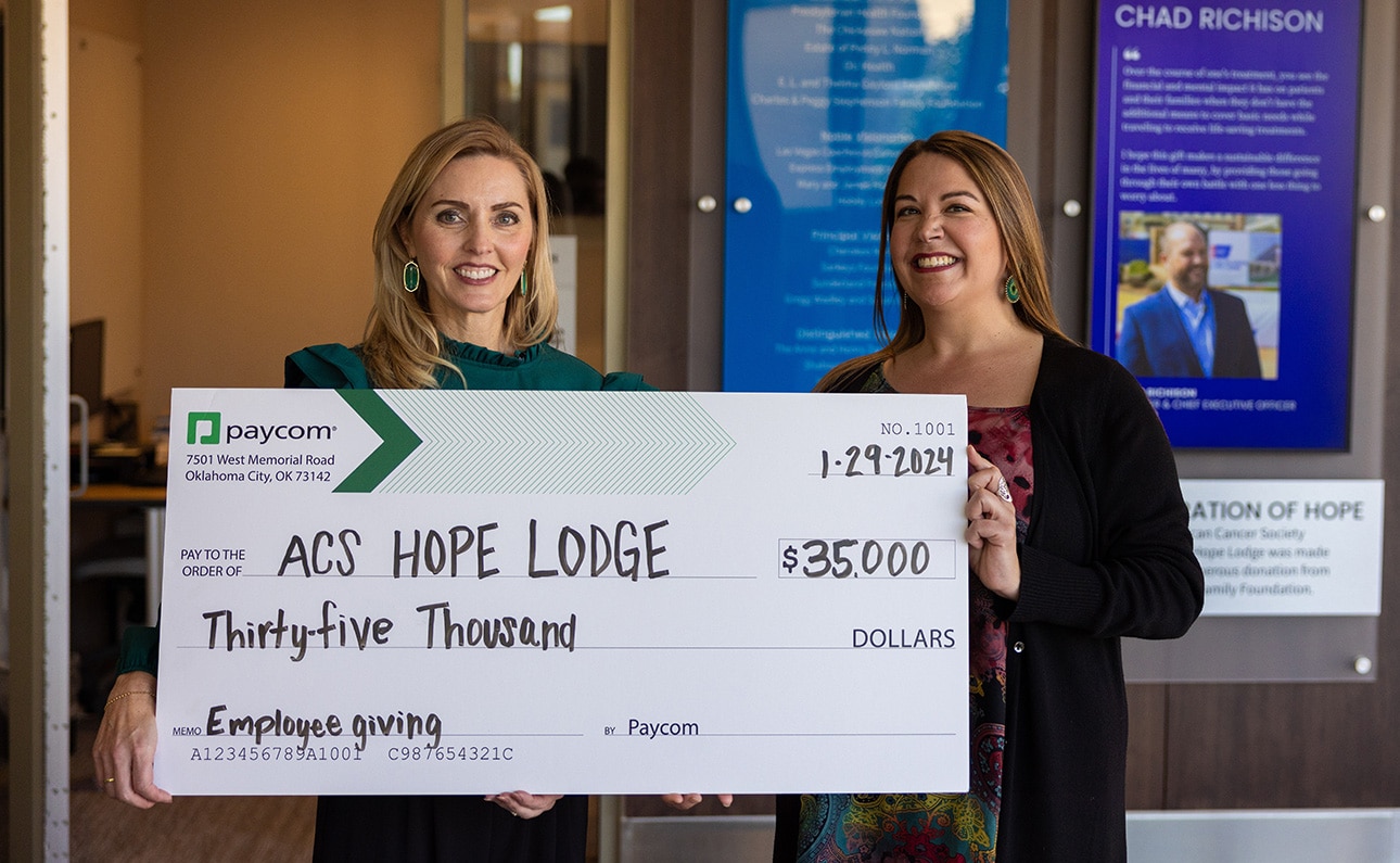 Paycom employees provide cancer patients and caregivers $35,000 ...