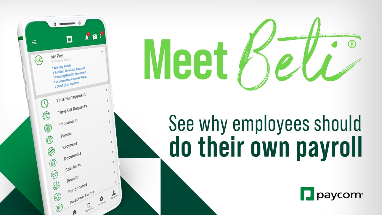 Beti | Employee-Guided Payroll | Paycom