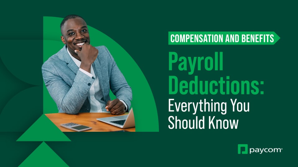 What are Payroll Deductions & How are They Calculated? | Paycom Blog