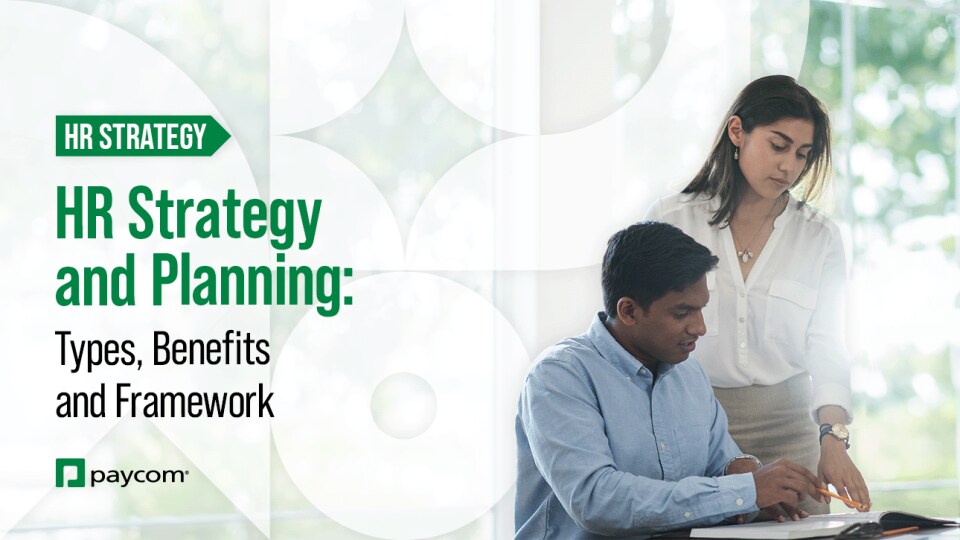 What is an HR Strategy & How Do You Create One? | Paycom Blog