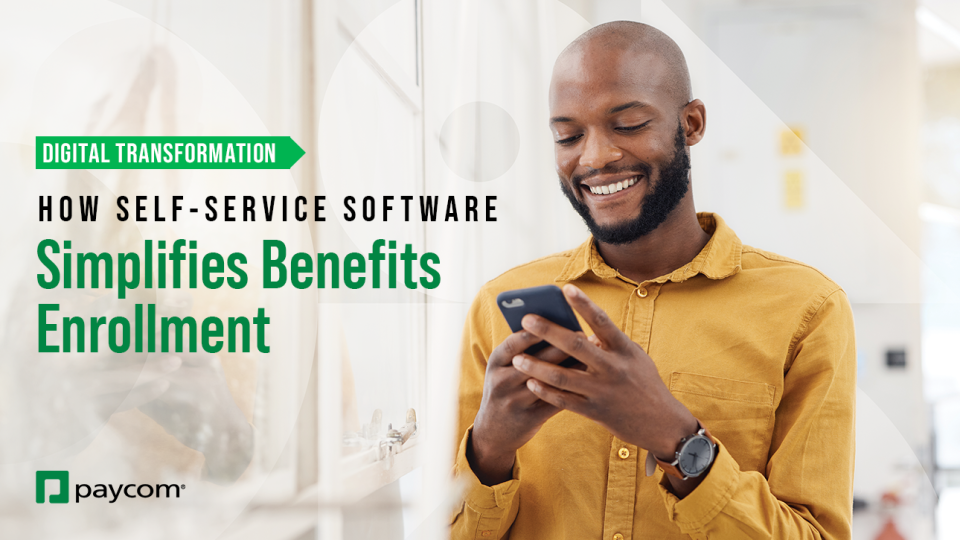 How Self-Service Software Simplifies Benefits Enrollment | Paycom How Self-Service Software Simplifies Benefits Enrollment | Paycom