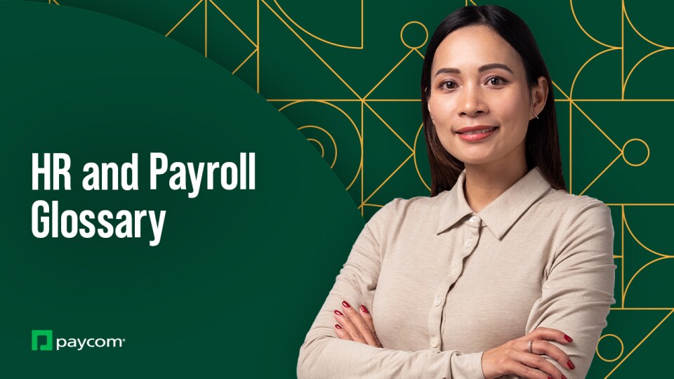 HR & Payroll Glossary | HR Terms to Know | Paycom