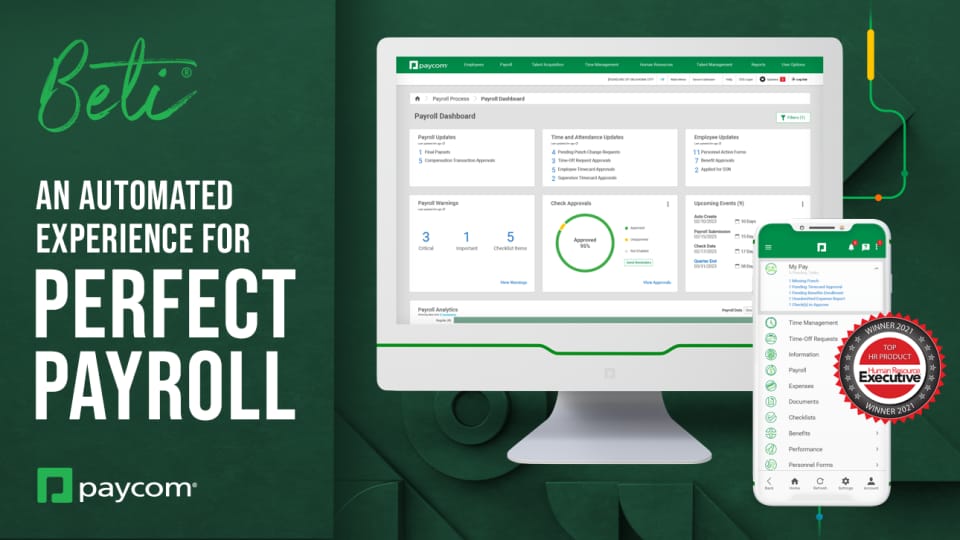 Automated Payroll Software | Beti® | Employee-Driven Payroll