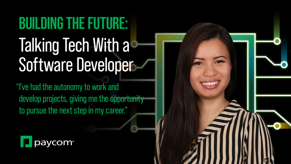 Building the Future: Talking Tech With a Software Developer | Paycom ... Building the Future: Talking Tech With a Software Developer | Paycom ...