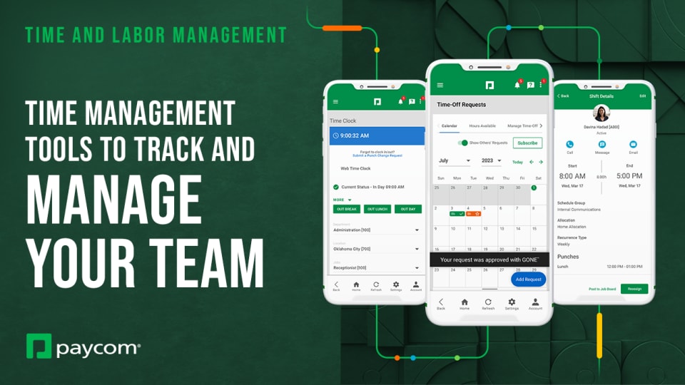 Time Management Software | Labor Management System | Paycom