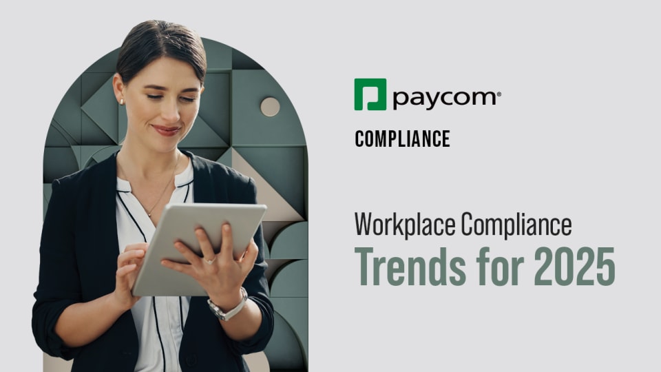 Workplace Compliance Trends for 2025 | Paycom Webinar