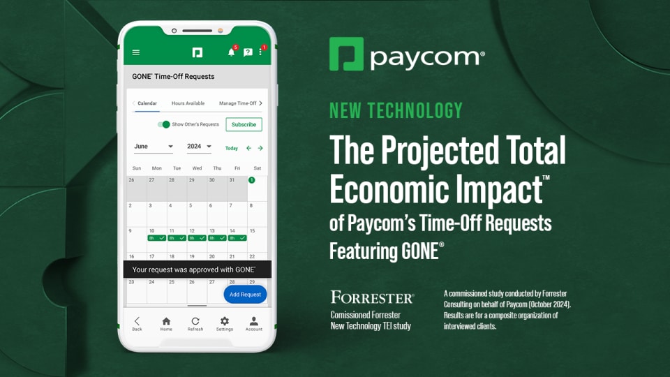 New study demonstrates benefits of automating time-off requests with ...