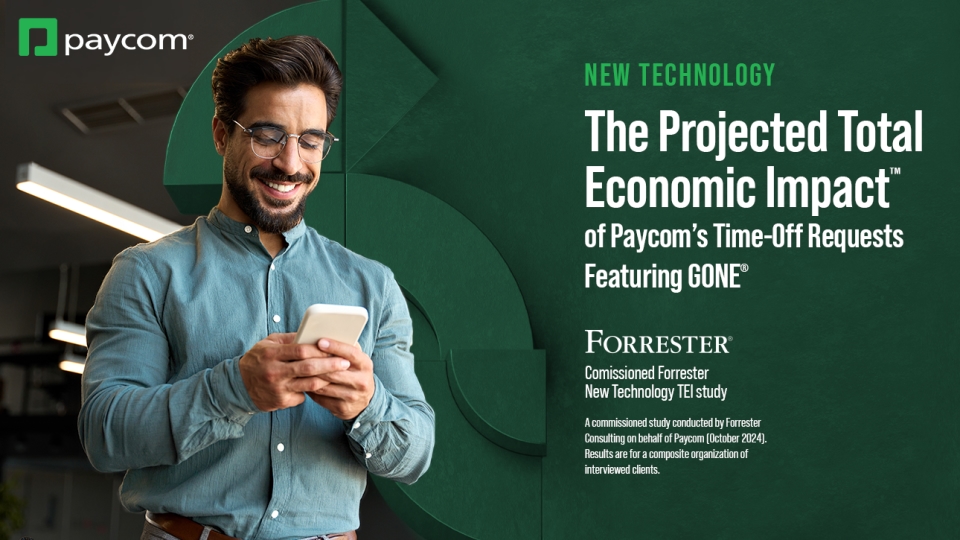 New Technology: The Projected Total Economic Impact™ of Paycom’s Time ...