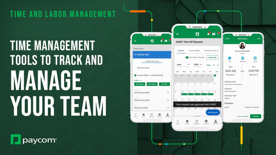 Time Management Software | Labor Management System | Paycom