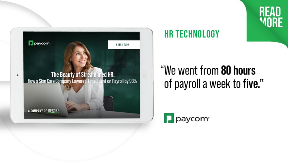 HR Technology | Cosmetics Industry | Paycom