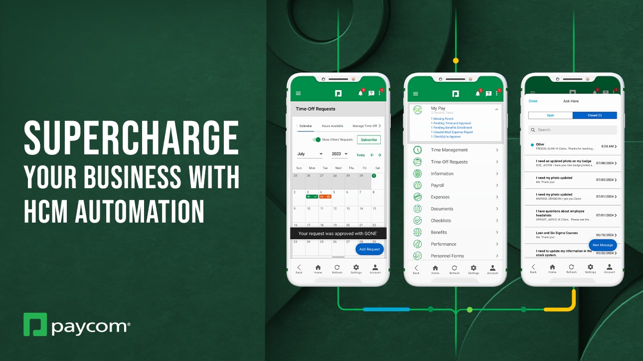 HR Automation Software | Automate HR Processes with Paycom