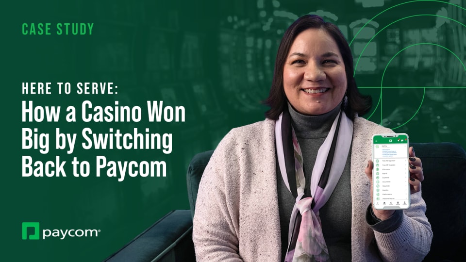 Paycom x Prairie Knights Casino: Winning Big by Switching Back | Paycom