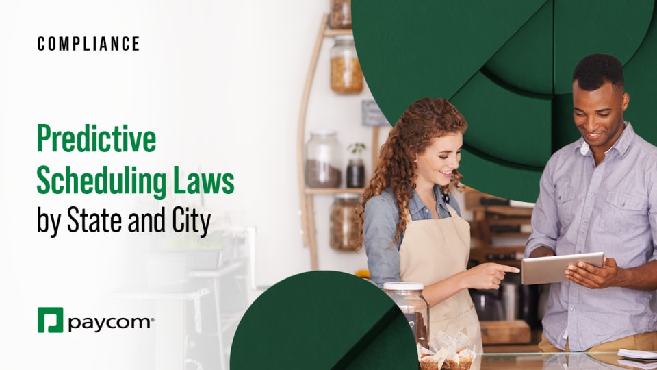 Predictive Scheduling Laws by State (2025) and How to Comply | Paycom Blog