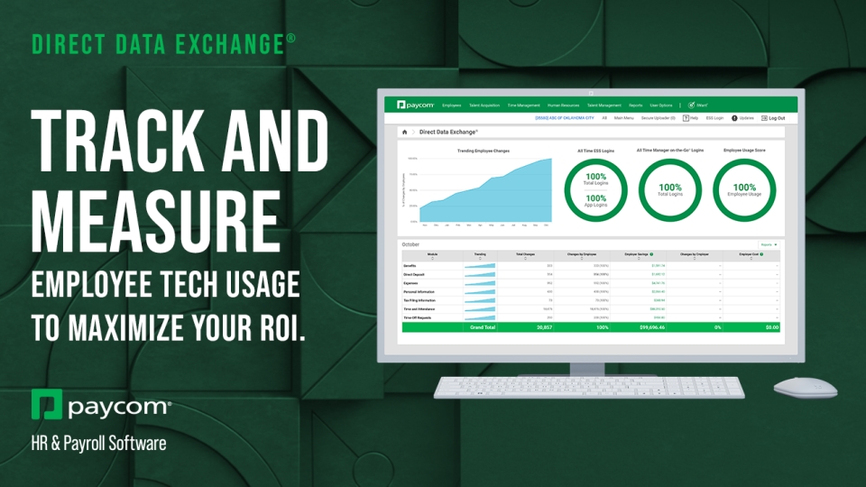 HR Analytics Software | Direct Data Exchange® | Paycom