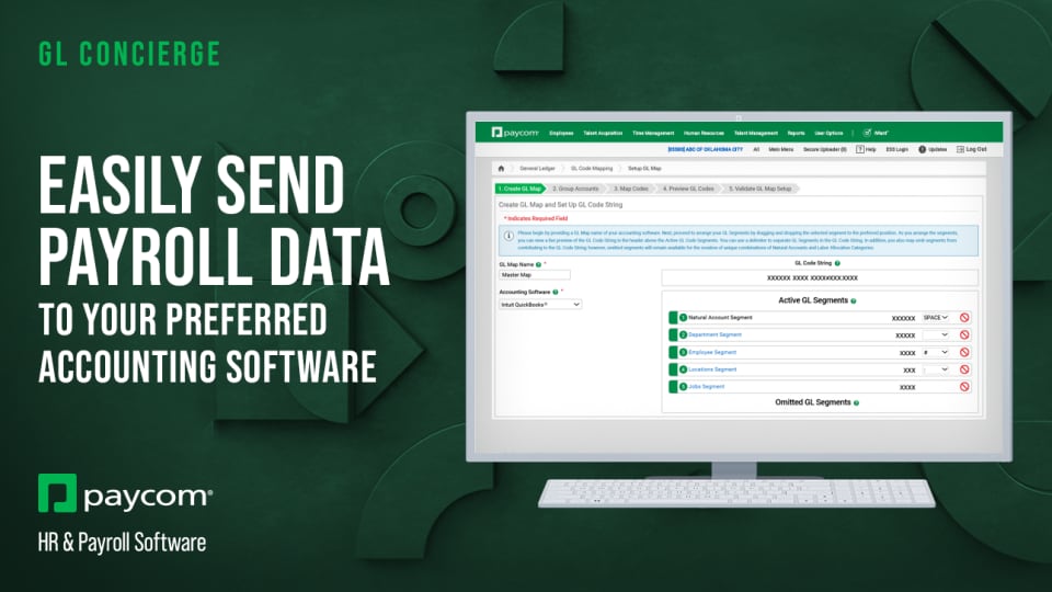 General Ledger Software | Payroll and Accounting GL System | Paycom
