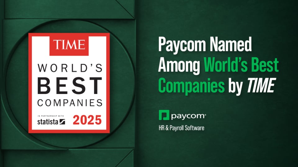 Paycom named among World’s Best Companies by TIME | Paycom Blog