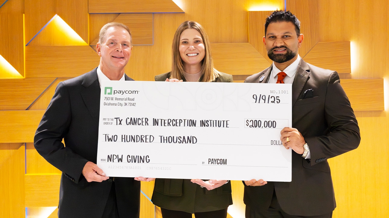 Paycom and its employees donate $200,000 to early cancer detection ...