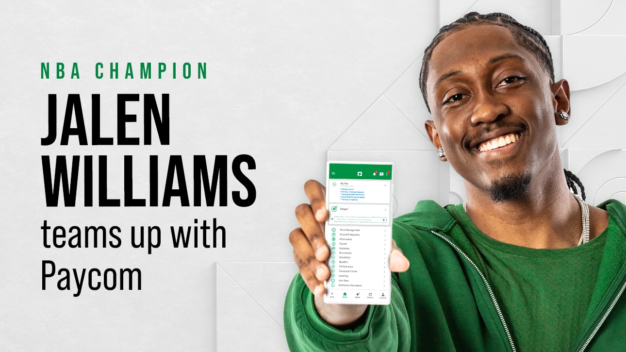 NBA champion Jalen Williams joins forces with Paycom | Paycom Blog