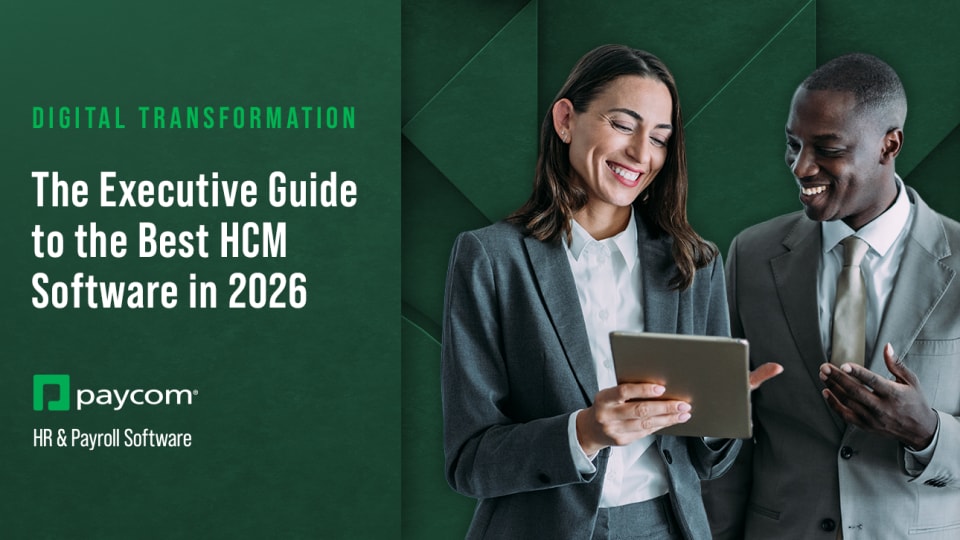 Best HCM Software Executive Guide 2026 | Paycom | Paycom Blog