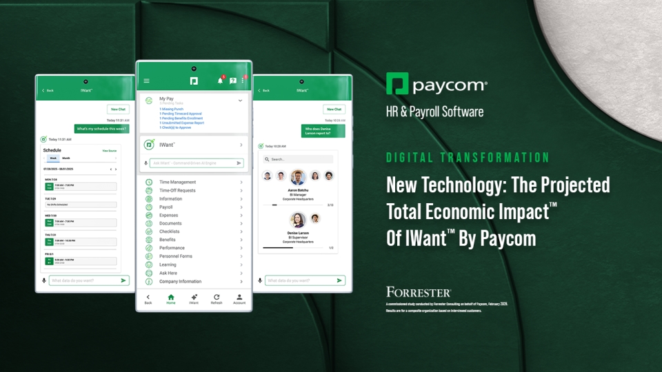 New Technology: The Projected Total Economic Impact™ Of IWant™ By ...